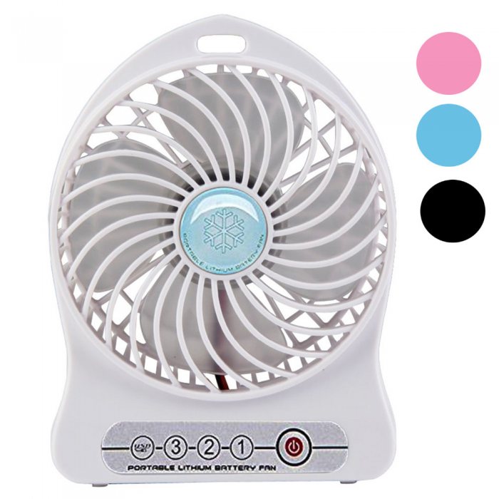 Customised Blast Portable Rechargeable Mini Fan With Logo Print Singapore
