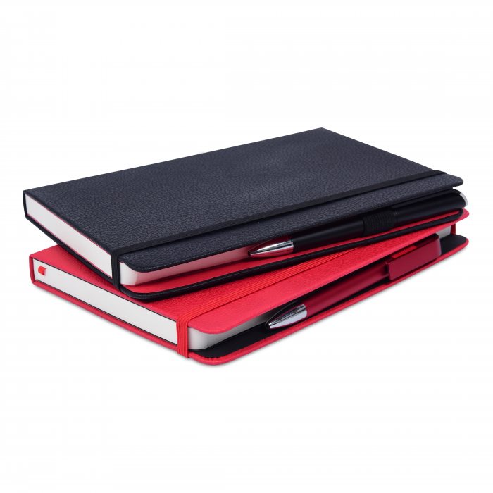 Customised A5 Stylish Notebook with Pen Set With Logo Print Singapore