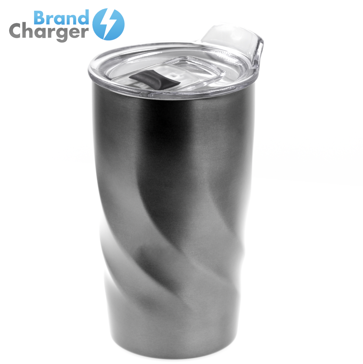 Customised Brand Charger Calix ( Vacuum Tumbler with Lid ) With Logo ...