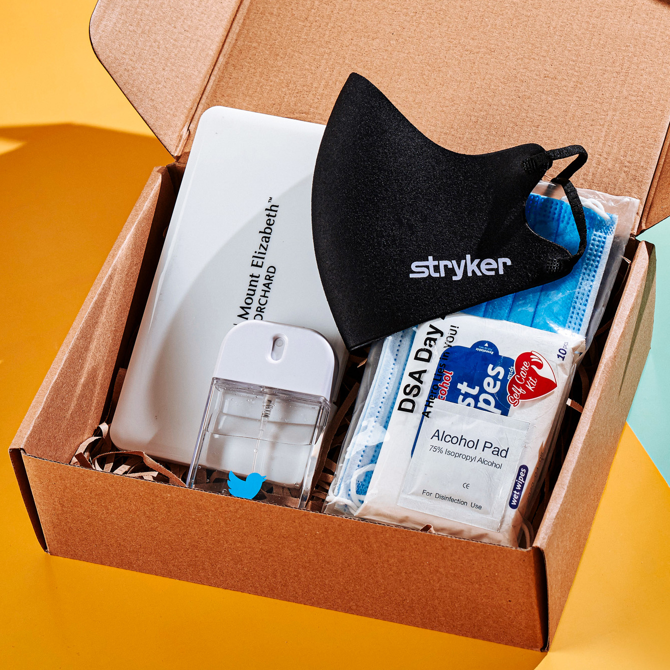 Customised Stay Safe Essentials Pack With Logo Print Singapore