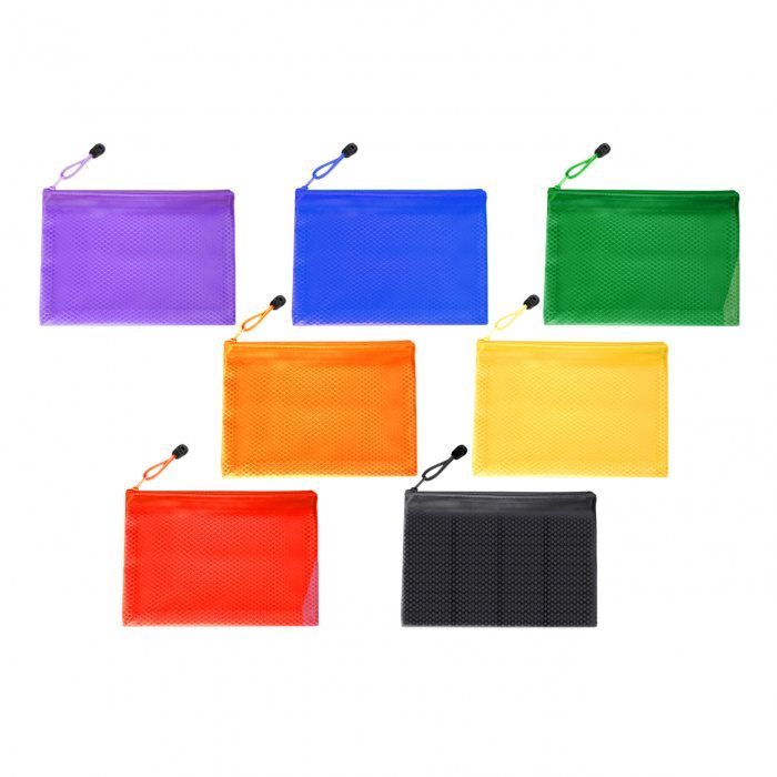 Customised B5 PVC Pouch With Logo Print Singapore