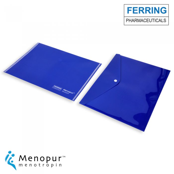 Customised Customised A4 Button File With Logo Print Malaysia