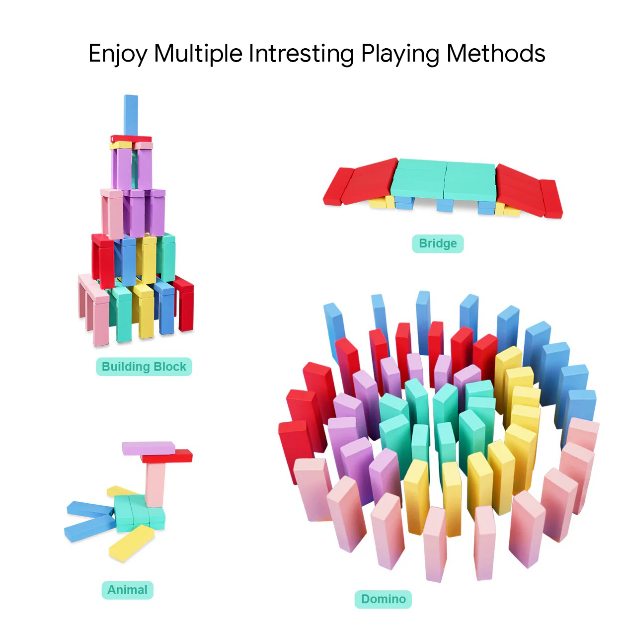 Customised Renga Blocks Game Set With Logo Print Singapore