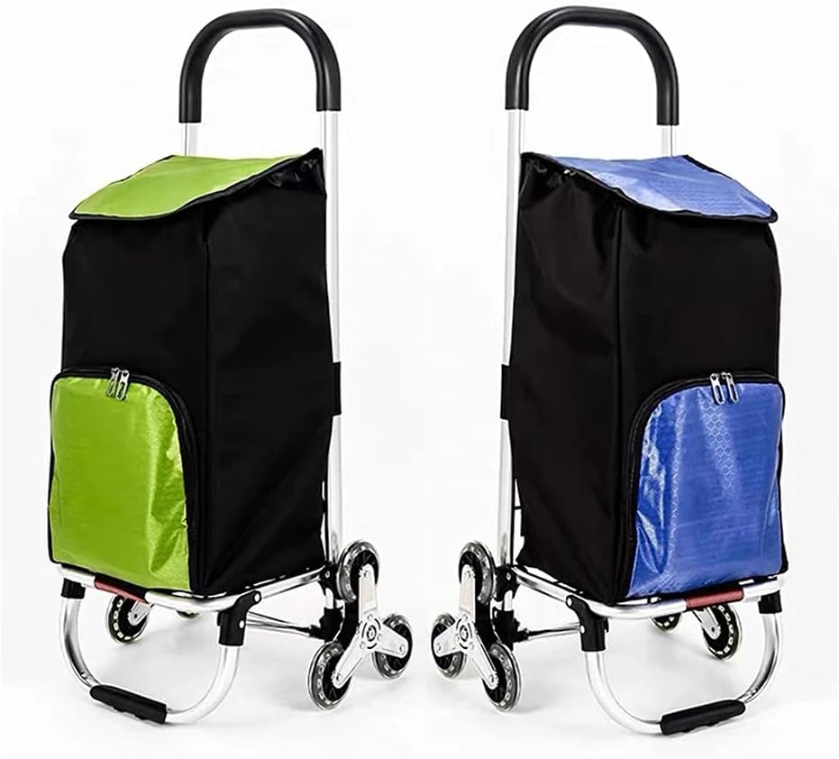 Customised Foldable Shopping Trolley Bag with 6 Wheels (Stairs Climbing) With Logo Print Singapore