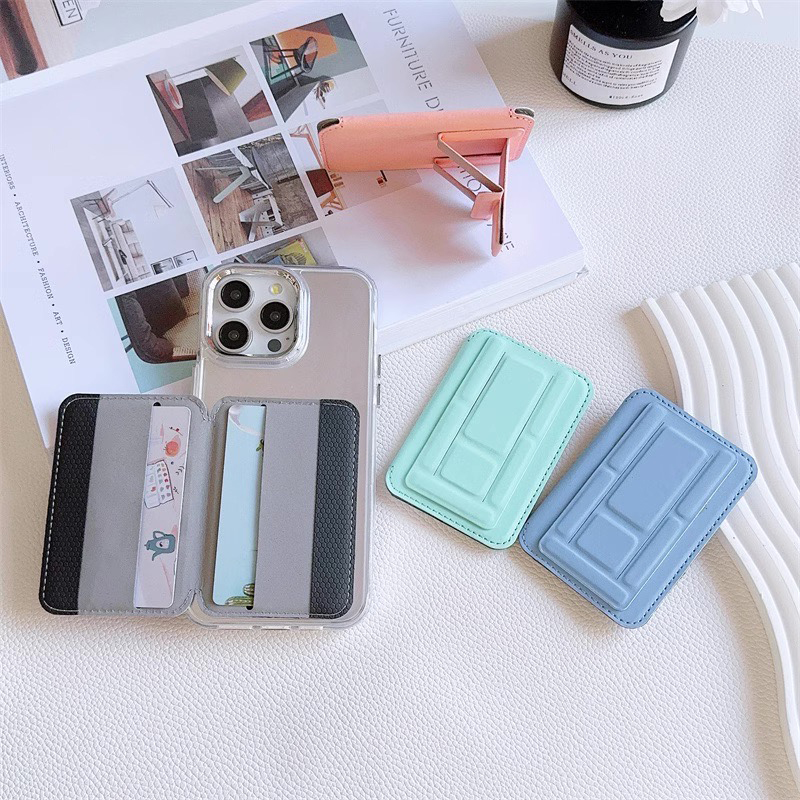 Customised Magnetic Mobile Card Holder with Stand ( Magsafe ) With Logo ...