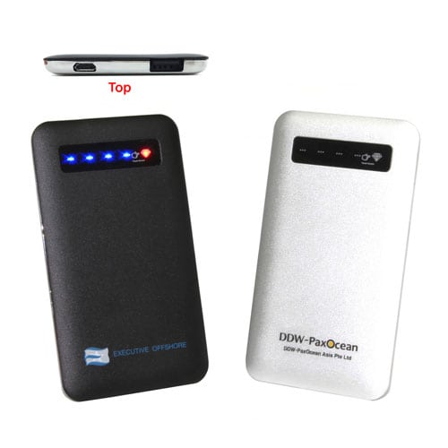 Customised Slim Powerbank With Logo Print Singapore