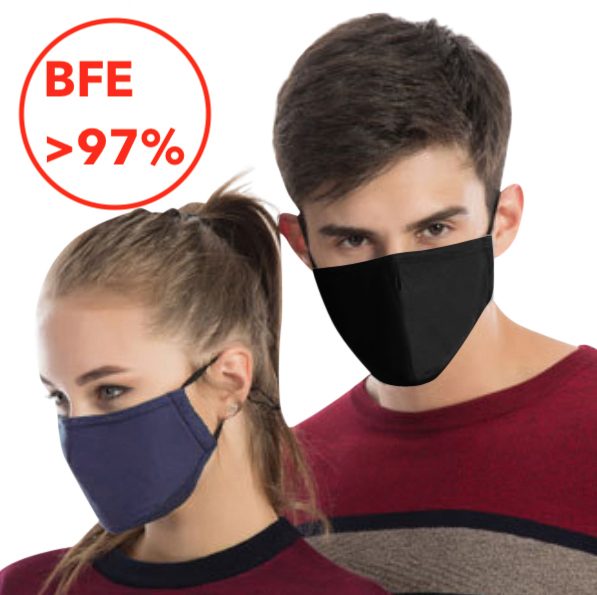 Customised Adjustable Face Mask with Filter Slot With Logo Print Singapore