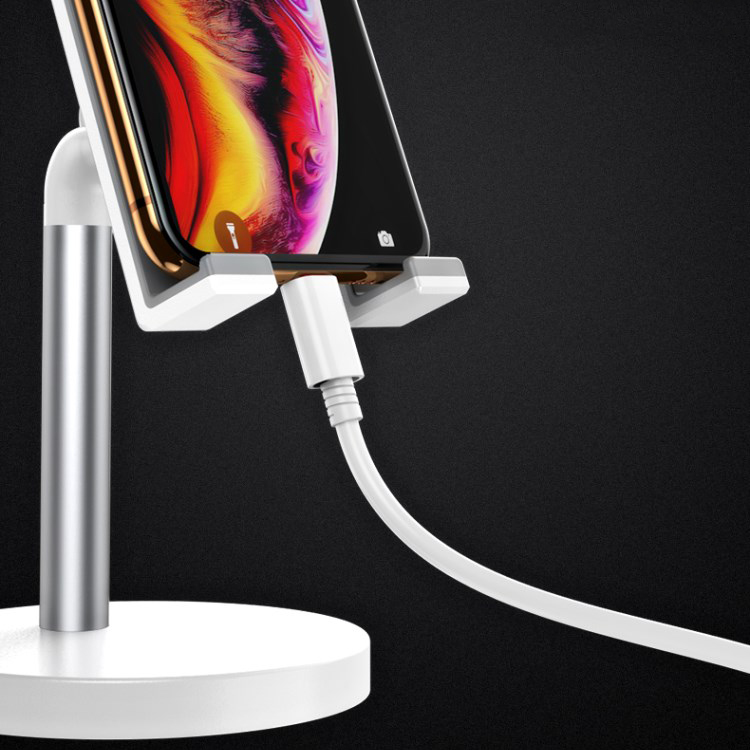 Customised Metallic Adjustable Desktop Phone Holder With Logo Print ...