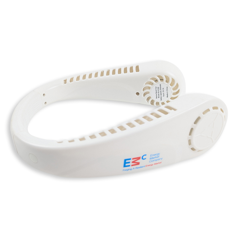 Customised Bladeless Neck Fan With Logo Print Singapore