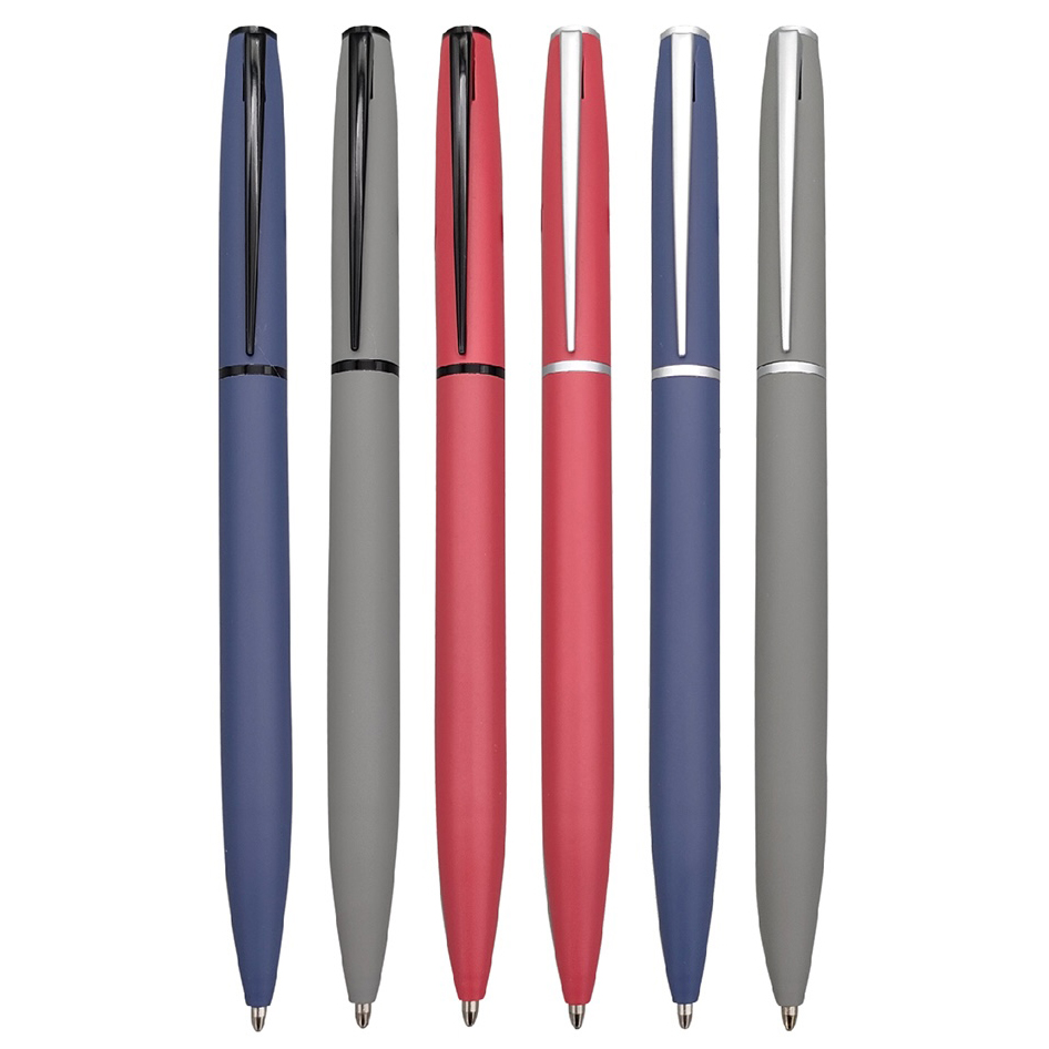 Customised Matte Ballpoint Pen ( Twist-to-Write ) With Logo Print Singapore