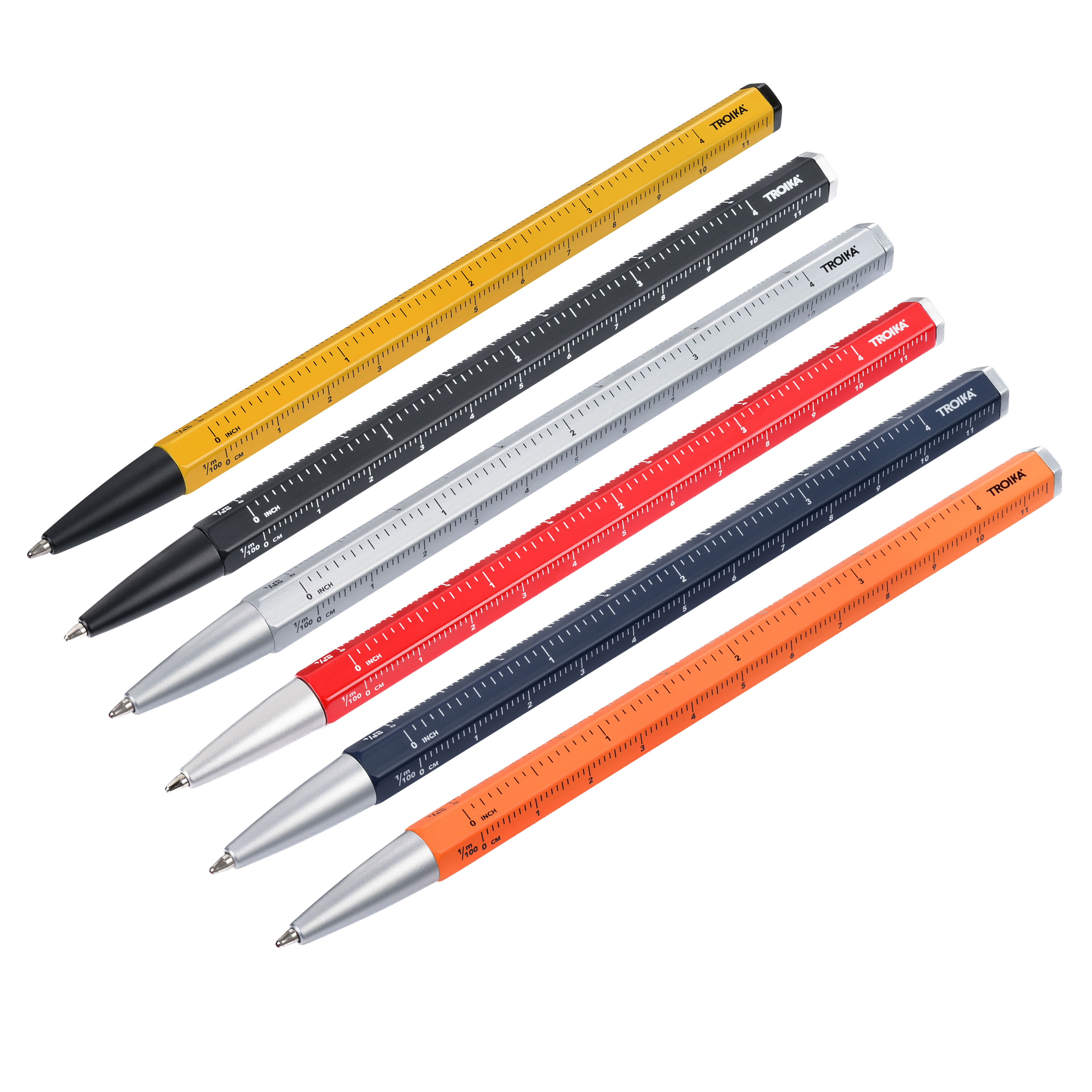 Customised Basic Construction Pen With Logo Print Singapore
