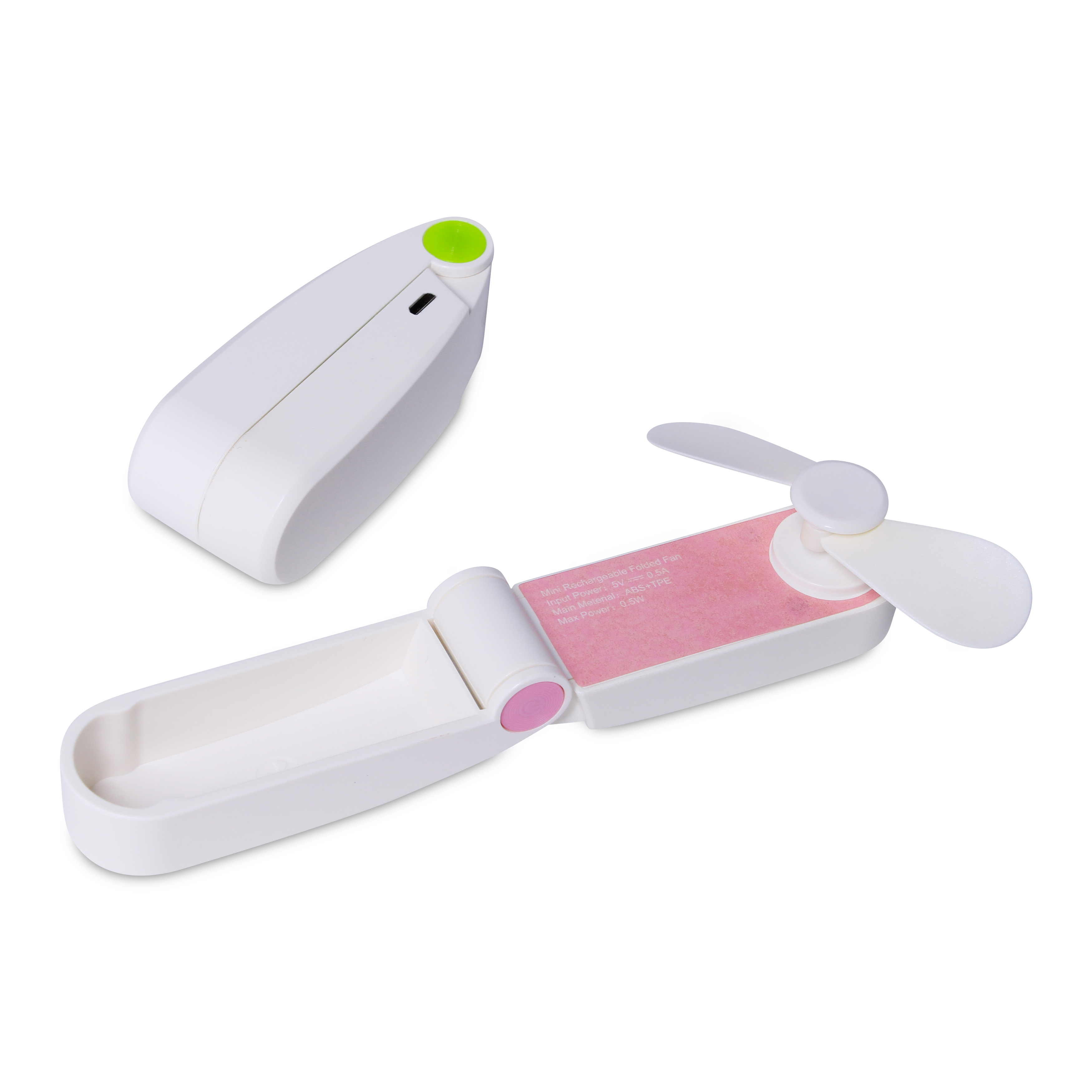 Customised Portable Handheld Foldable Mini Fan With Logo Print Singapore