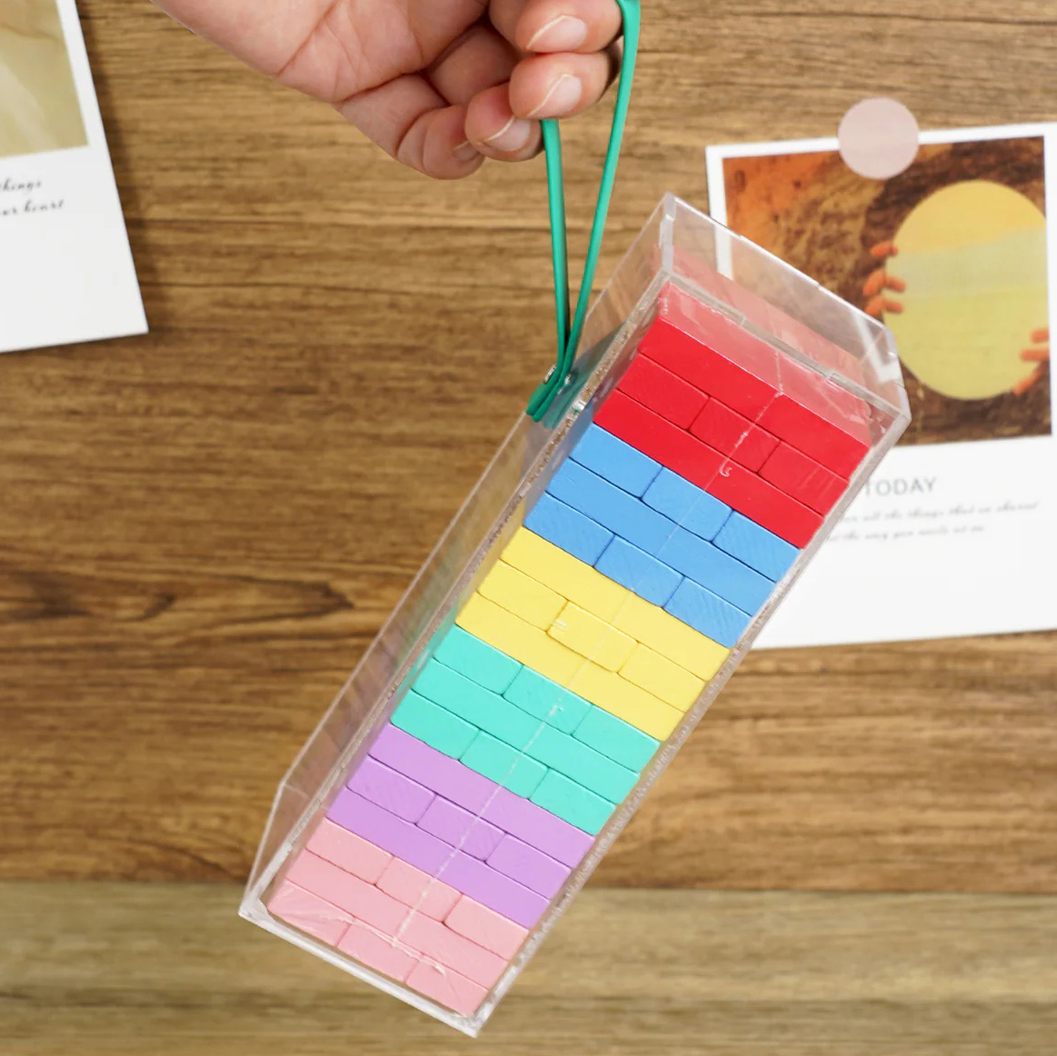 Customised Renga Blocks Game Set With Logo Print Singapore